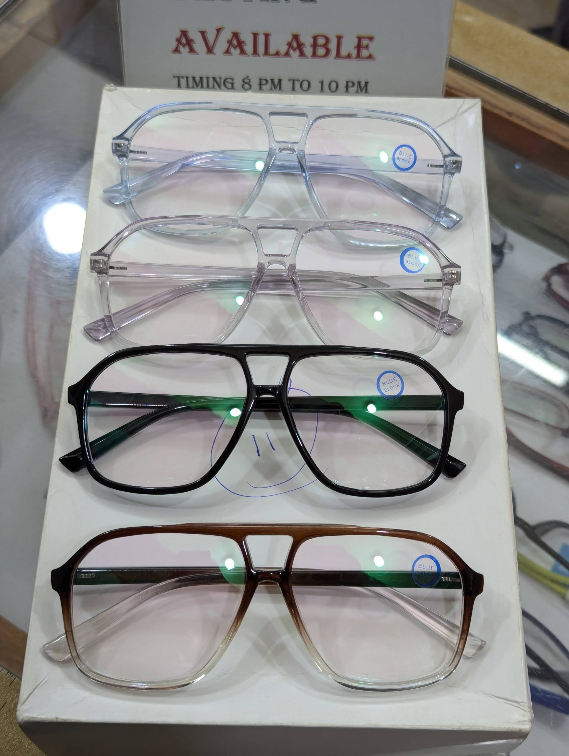 Double Bridge Eyewear Glasses FJF 015 – FAJSTORE